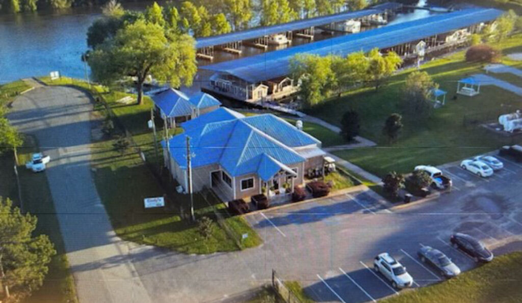 aerial-view | Bainbridge Marina & Scooter's RV Park | Boat Slips • Gas ...
